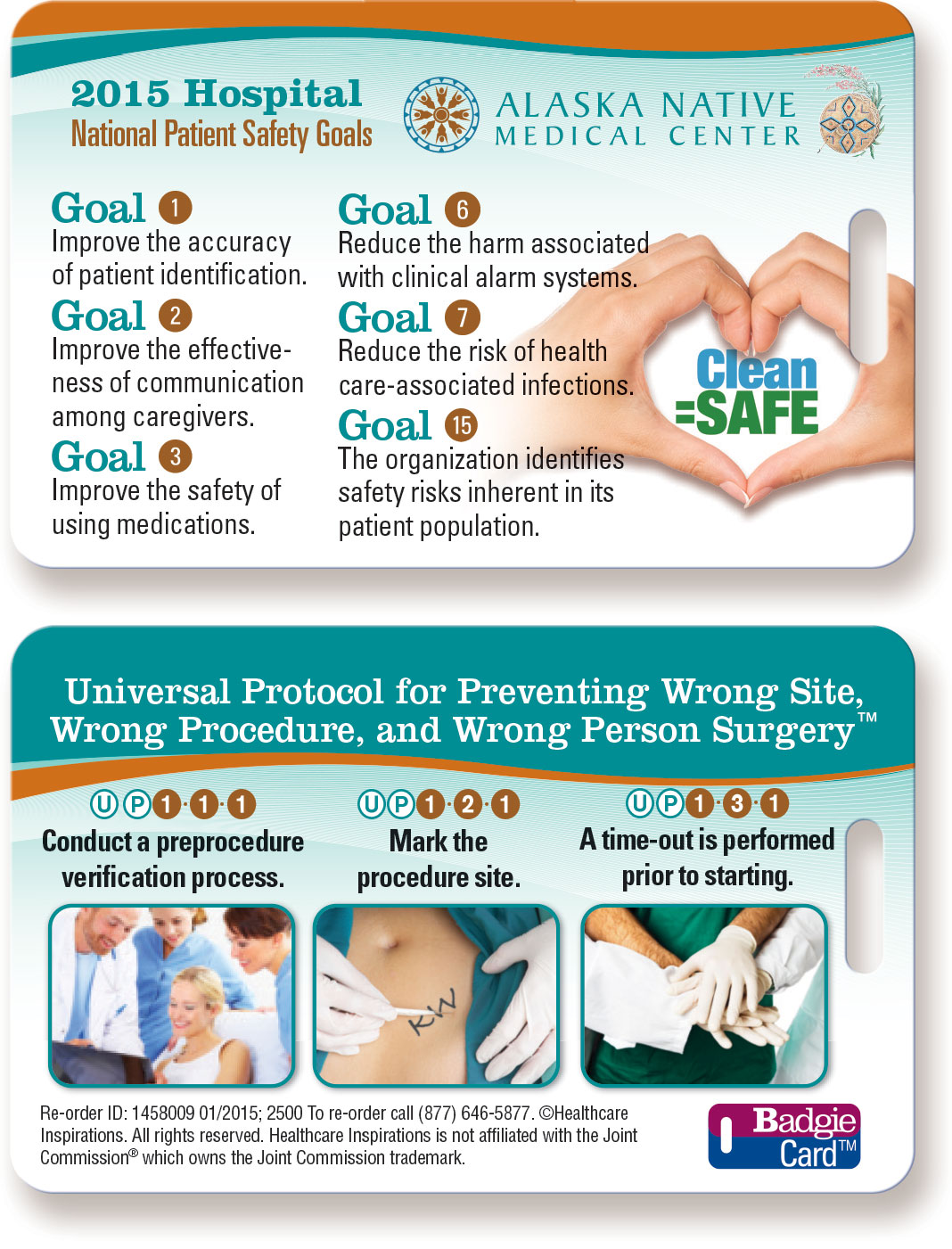 ANMC 2015 NPSG Badgie™ Card