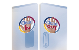 "Clean In" - "Clean Out" Signs
