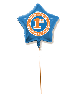 Patient Safety First Mylar Balloons